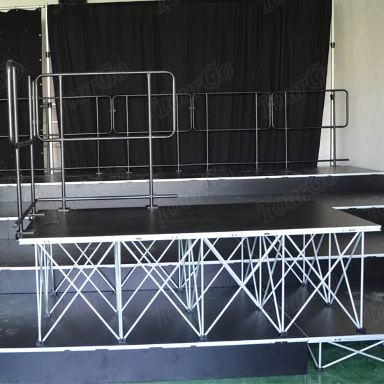 TourGo Small Indoor DJ Portable Stage for Sale / Modular Stage System ...