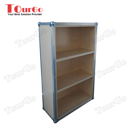 TourGo 3 Shelf Bookcase