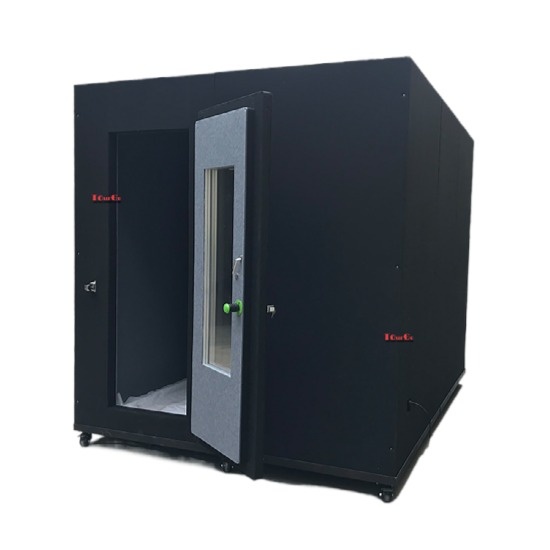 Mobile Soundproof Recording Booth with Wheels