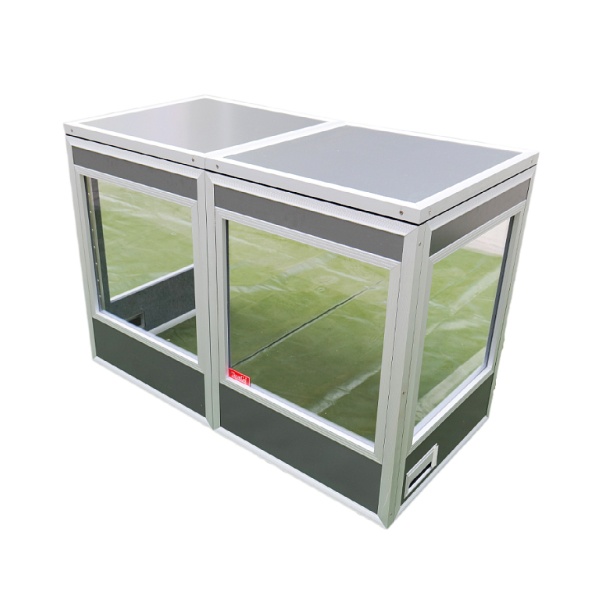 Table top Translation booth for 2 person desktop interpretation booth