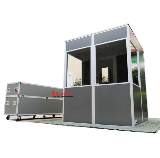 ISO 4043 Simultaneous translation booth for conference translation ...