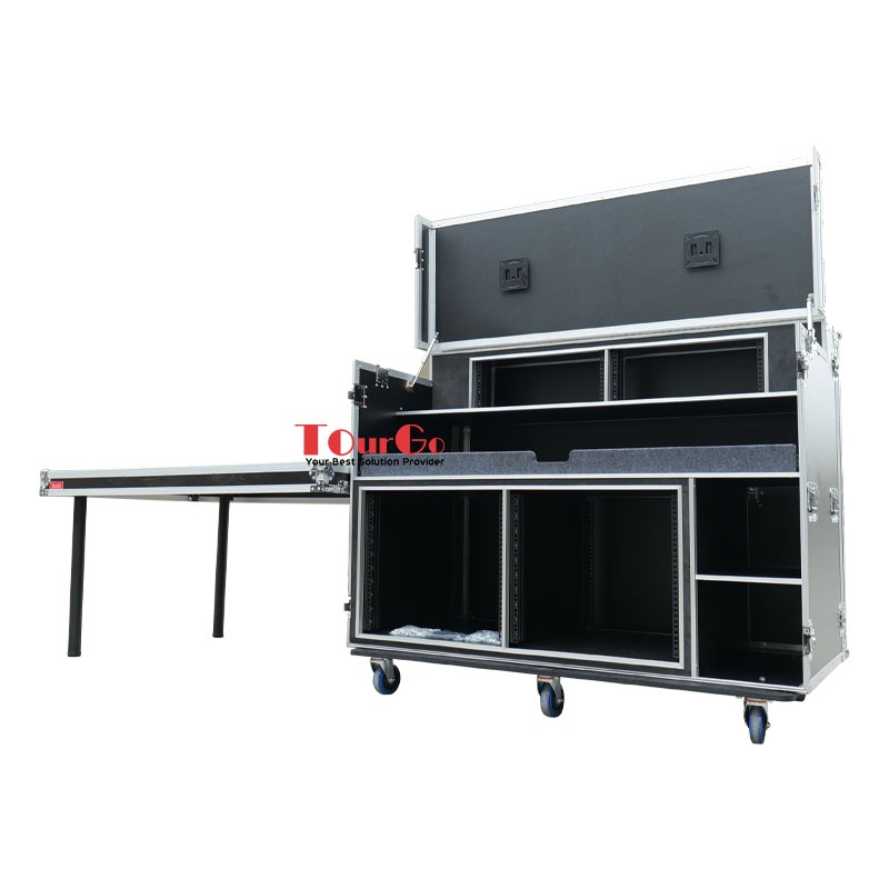 Mobile workstation travel broadcasting platform case live equipment ...