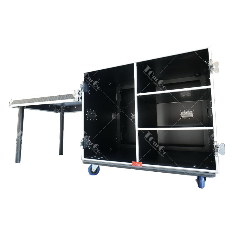 Coffee box Flight case 100x75x70 Coffee Cart Workstation Flight Case