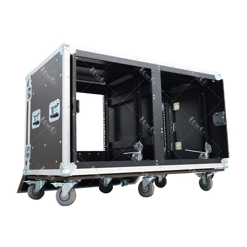 19”Rack Double Side Sliding 12U Flight Case