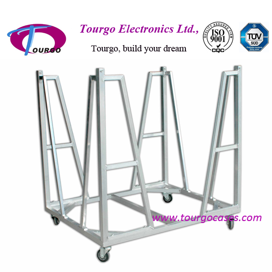 Crowd Barrier trolley with wheels