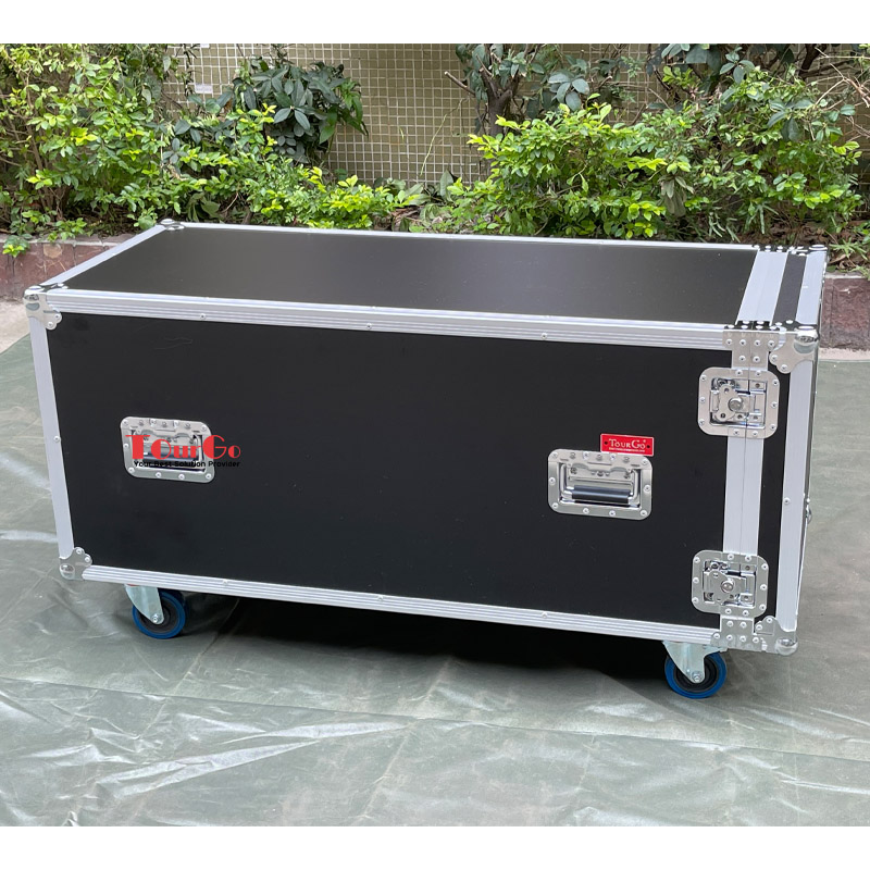 Microphone Box Mic Stand standard road case for 16 tripods