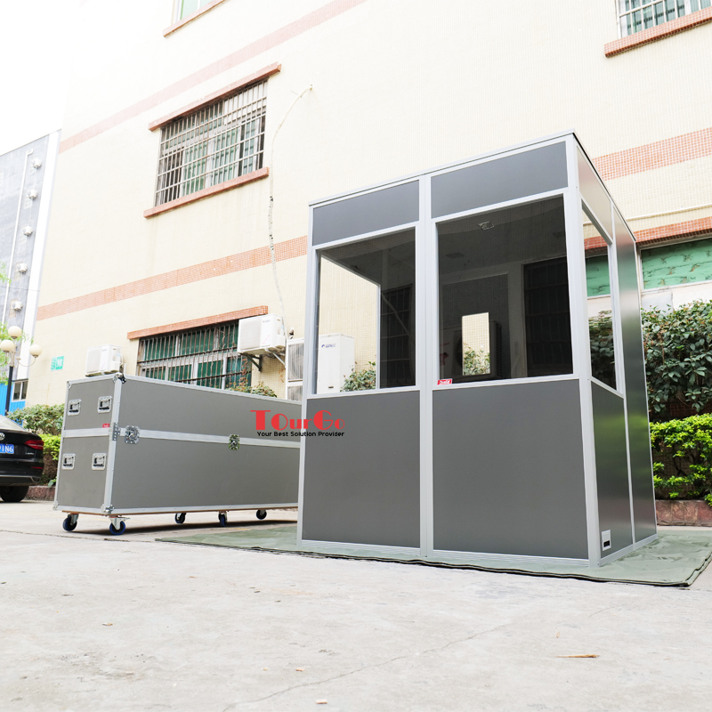 ISO 4043 Simultaneous translation booth for conference translation ...