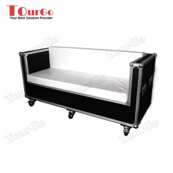 TourGo 3 Seater Flight Case Sofa