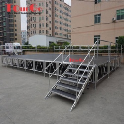 Aluminum Portable Performance Stages For Sale